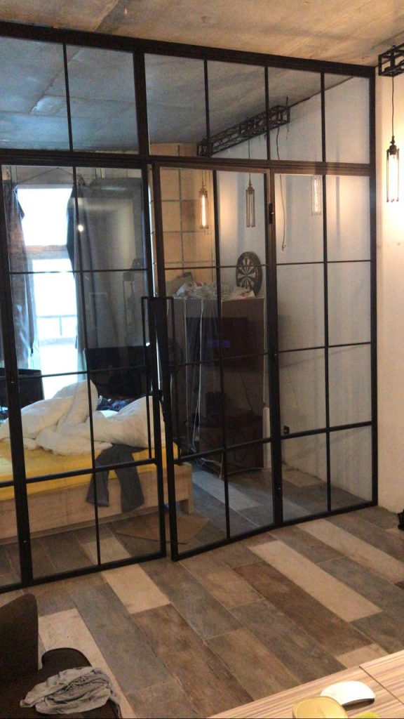 Закладная для монтажа межкомнатной перегородки лофт. - Art loft Shop